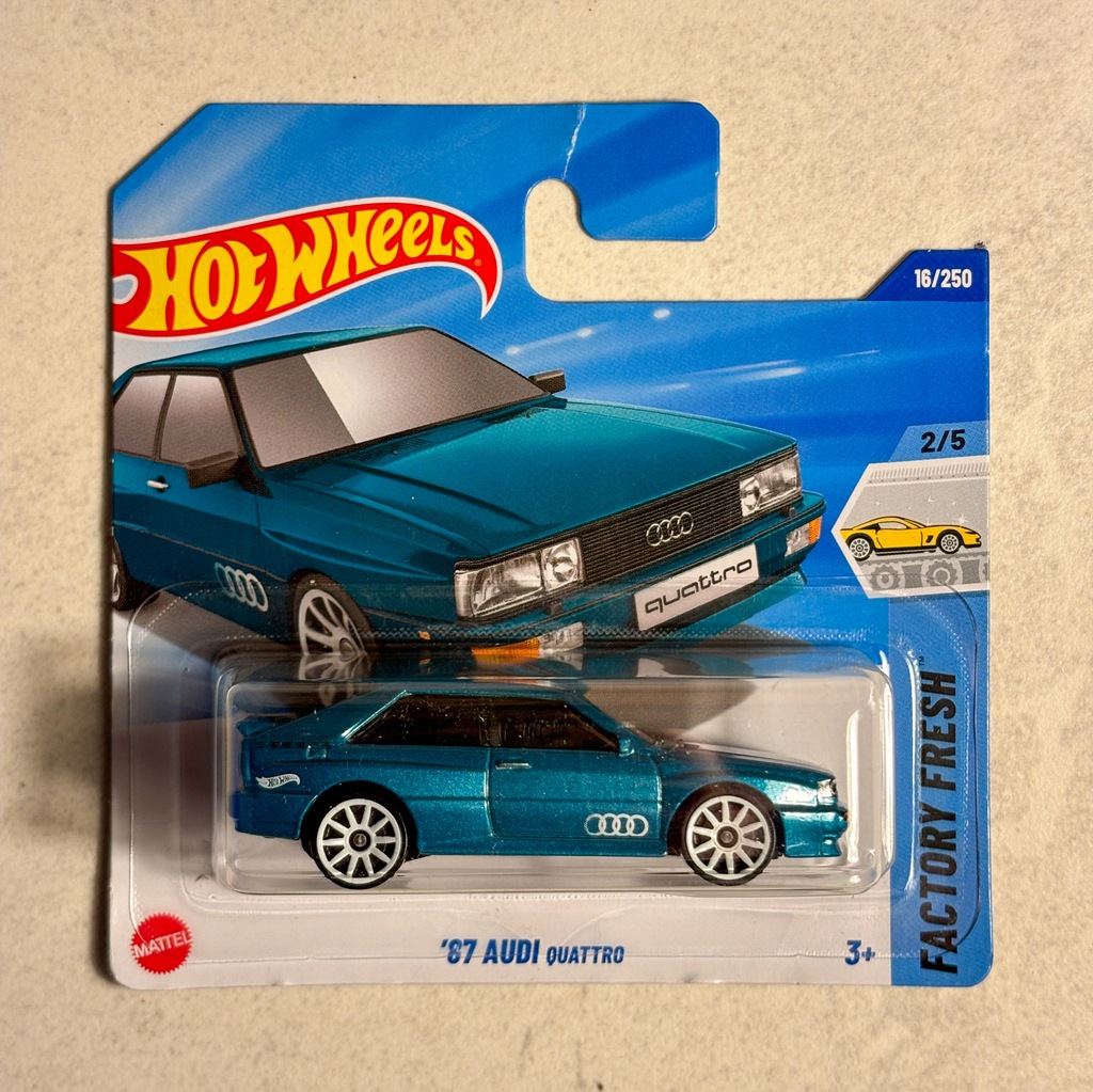 HOT WHEELS '87 Audi Quattro FACTORY FRESH - 2025 - 17033035493 ...