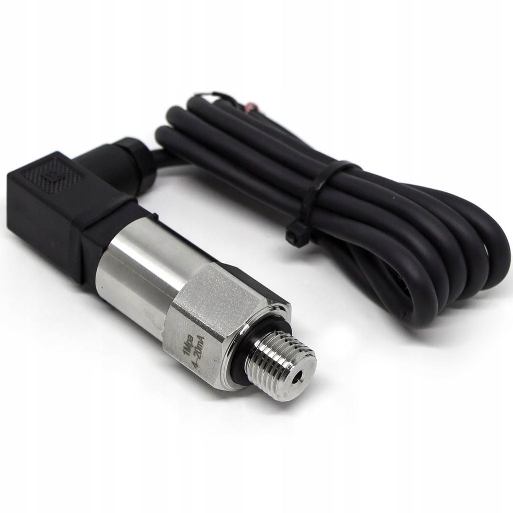 Przetwornik ciśnienia 0-10bar 24V 4-20mA czujnik nierdzewny ...