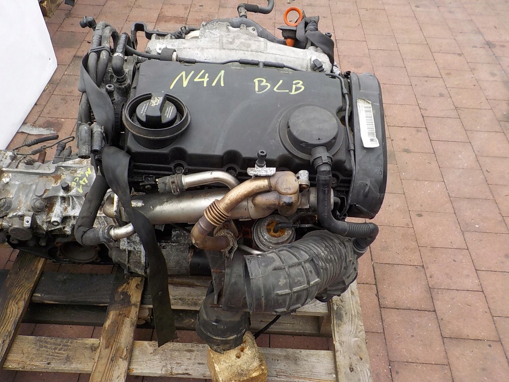 AUDI A4 B7 A6 C6 2.0 TDI BLB SILNIK KOMPLETNY - 12673585219 - oficjalne archiwum Allegro