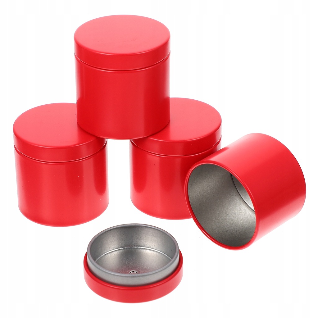 Food Containers Tinplate Can Sample Jars 5 Pcs - 14359071629 ...