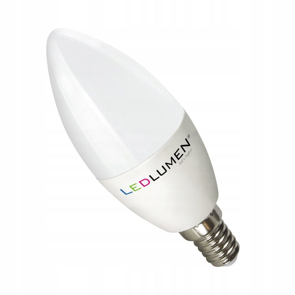 Żarówka LED C37 E14 8W=60W SMD 806lm CCD Neutralna - 9978575012 ...