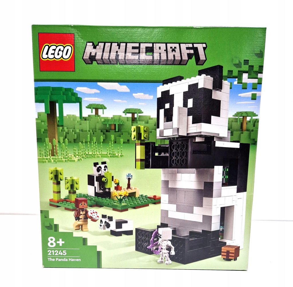 LEGO Minecraft 21245 LEGO Minecraft Rezerwat pandy - 13125303275 - oficjalne archiwum Allegro
