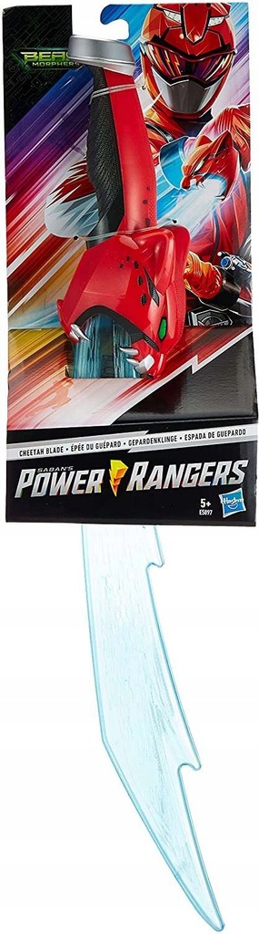 Power Rangers Miecz Cheetah Blade E5897 Red Ranger - 12001153203 ...