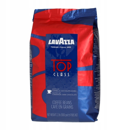 Kawa Ziarnista LAVAZZA TOP CLASS 1KG - 6764128607 - oficjalne archiwum Allegro