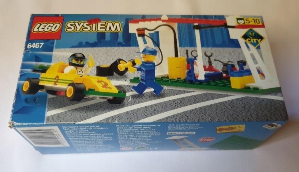 LEGO SYSTEM TOWN CITY 6467 KOMPLET Z PUDEŁKIEM - 13031415827 ...