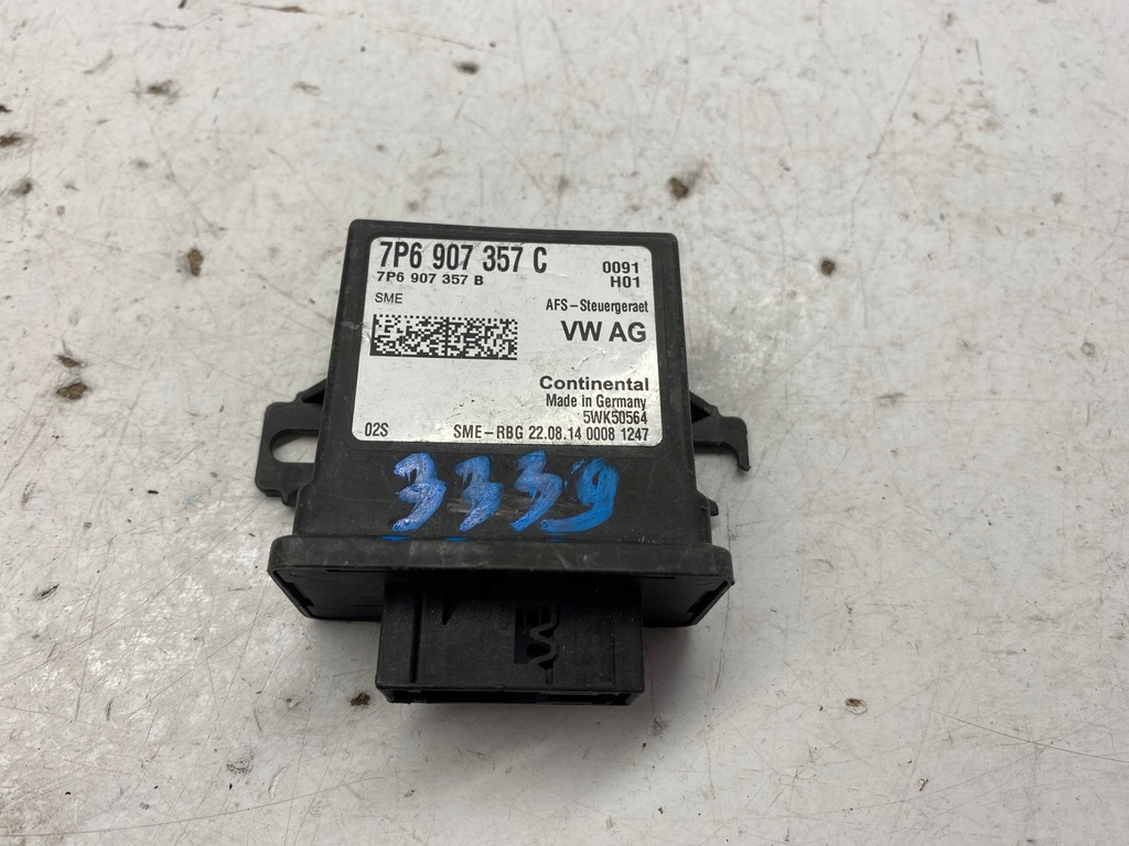VW PASSAT B8 MODUŁ STEROWNIK ŚWIATEŁ 7P6907357C - 14363894741 ...