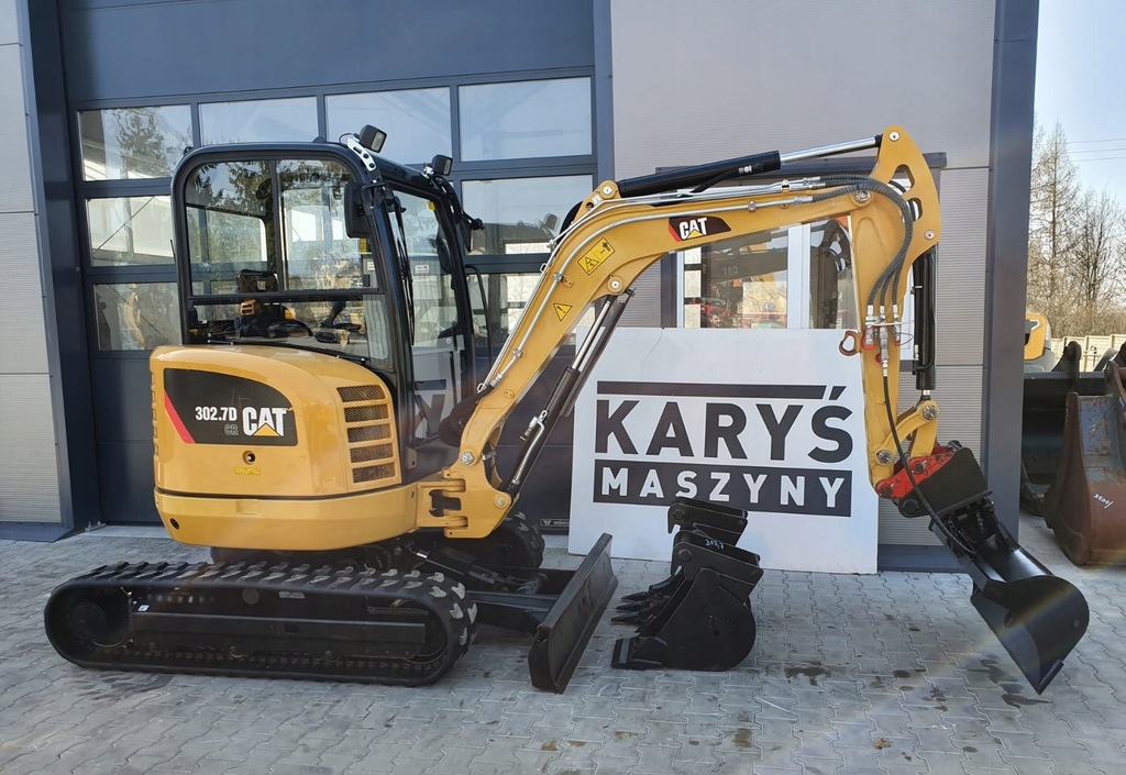 MINIKOPARKA CAT CATERPILLAR 302.7 D CR 2017R JCB - 12065419372 ...