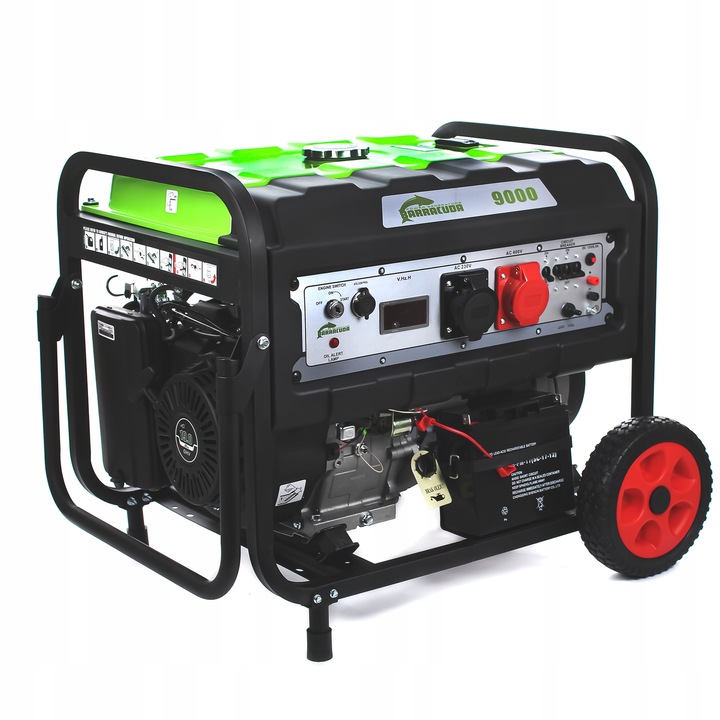 Agregat prądotwórczy przenośny jednofazowy Barracuda 9000 W benzyna - 14631187249 - oficjalne ...