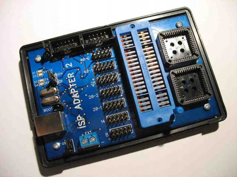 PROGRAMATOR AVR ISP+PODSTAWKA+STK500v2+GEN - 11745134722 - oficjalne archiwum Allegro