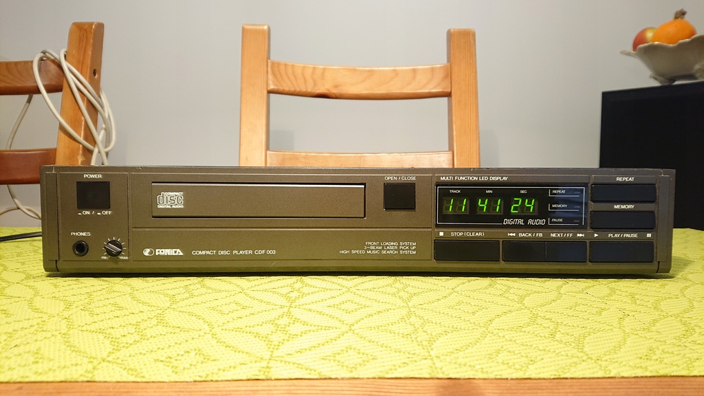 ODTWARZACZ CD UNITRA FONICA CDF 003 GRAFIT - 11949181606 - oficjalne ...