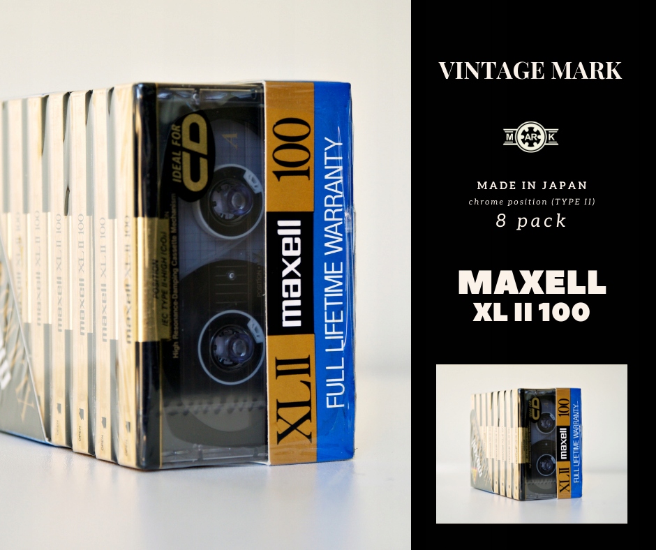 Maxell XLII 100, 8pack - NOS - 13576512704 - oficjalne archiwum Allegro