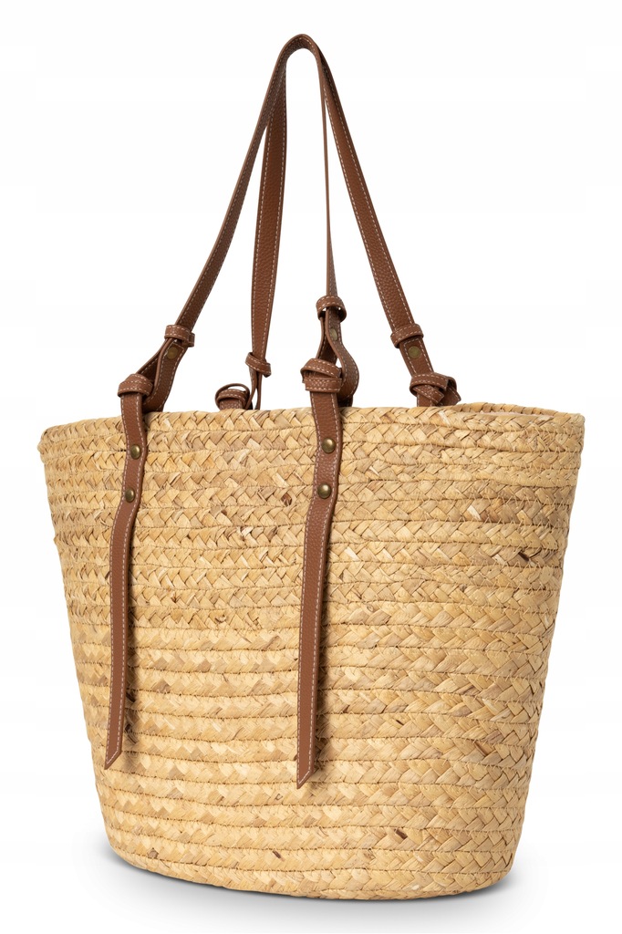 H004 NOBO torebka koszyk plażowy hiacynt wodny kosz trawa wiklina NOBO - 15617155269 - oficjalne ...