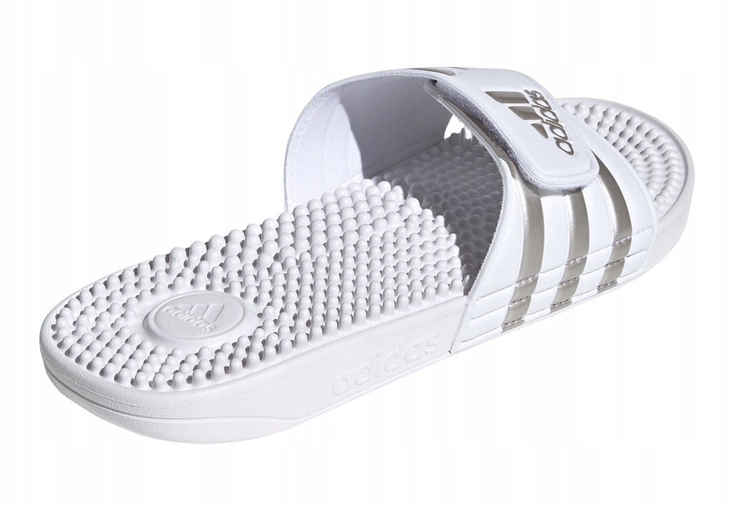 42 KLAPKI ADIDAS ADISSAGE F35576 BIAŁE DAMSKIE - 7934478570 - oficjalne ...