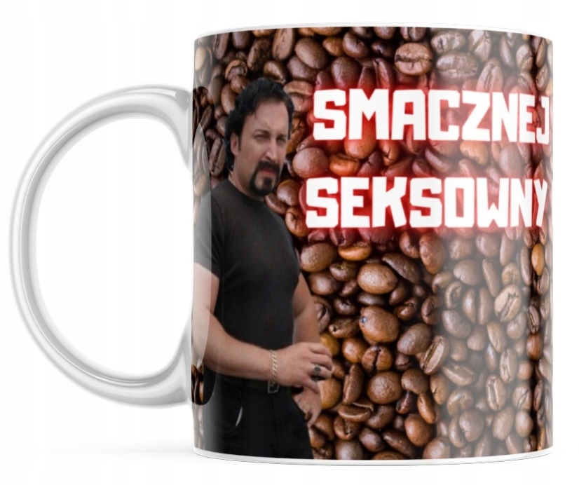 Kubek smacznej kawusi julian seksowny gnojek - 12800454948 - oficjalne archiwum Allegro