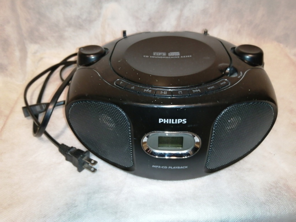 Radio odtwarzacz CD Philips 120V na baterie - 12504620377 - oficjalne ...