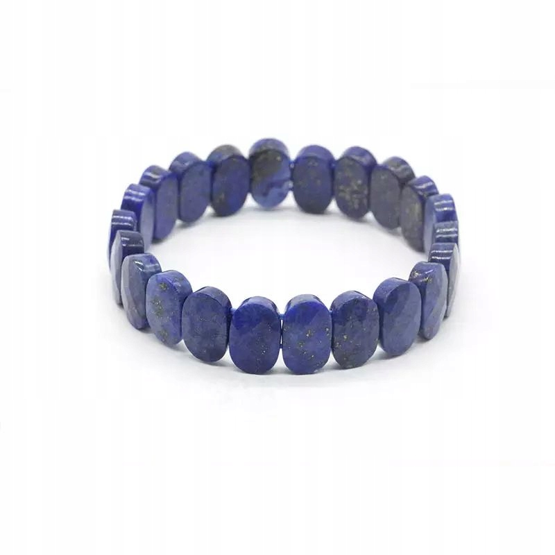 Bransoletka Kamień Naturalny Lapis Lazuli Lazuryt - 13093583466 ...