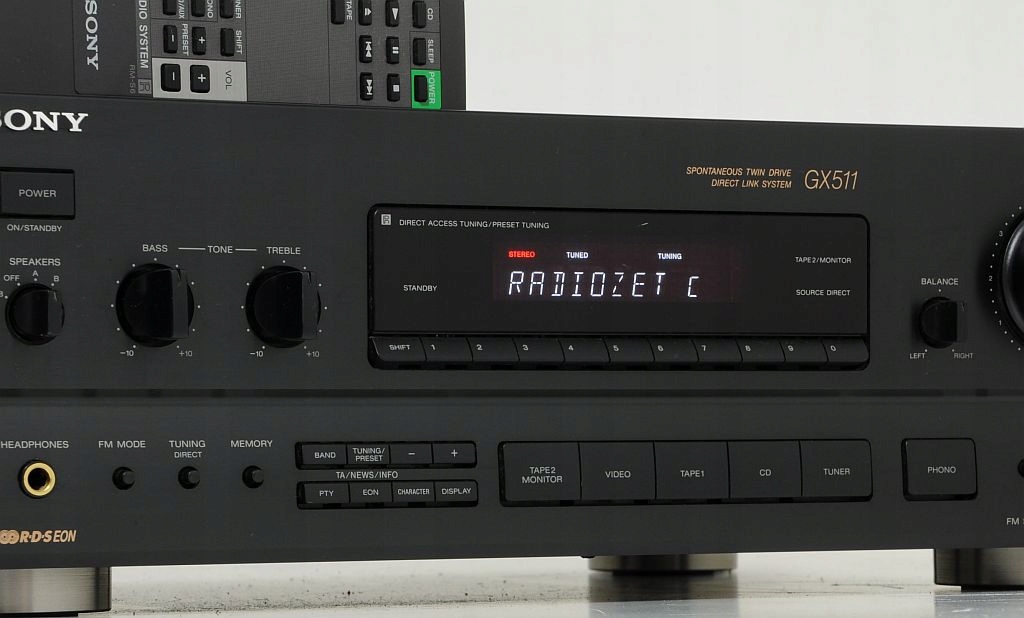 SONY STR-GX511 FIRMOWY AMPLITUNER STEREO RDS PILOT - 14428532636 ...