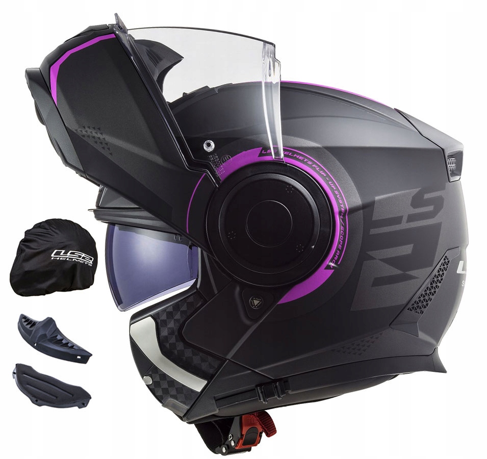 LS2 KASK SZCZĘKOWY FF902 SCOPE ARCH TITAN PINK S - 14058407078 ...