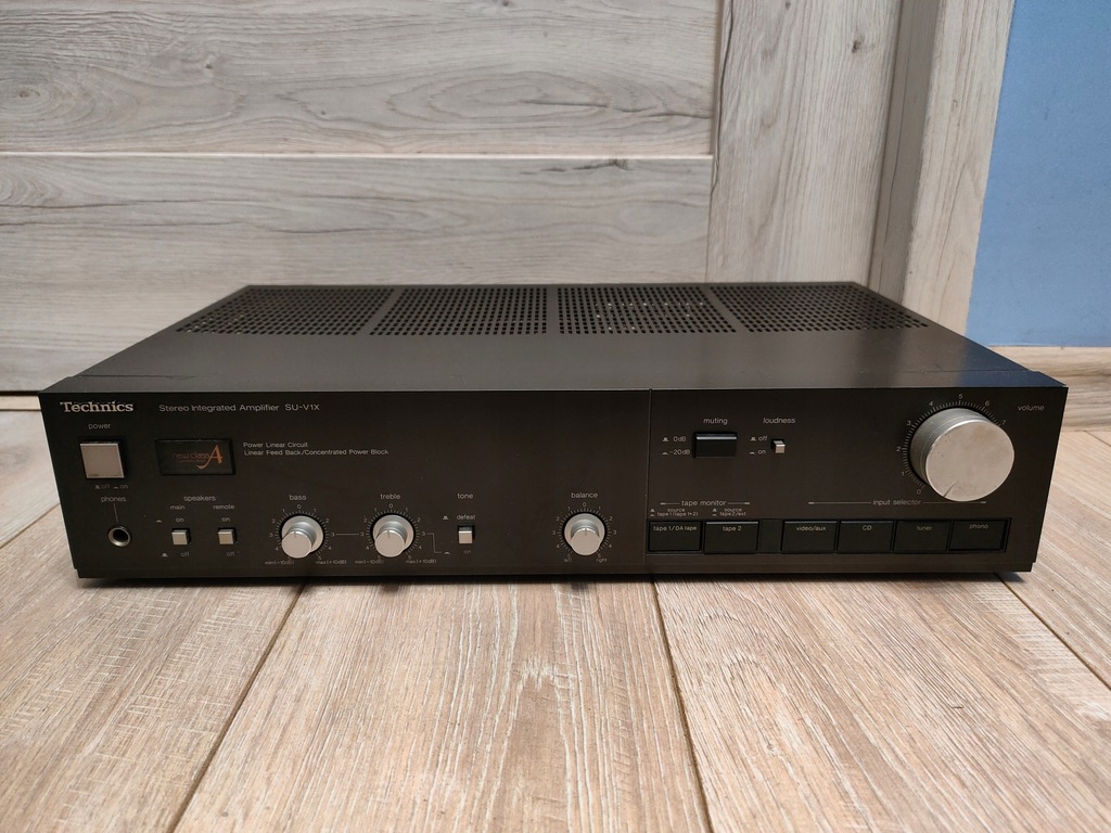 Wzmacniacz Technics SU V1X !!! STAN BDB !!! - 13432268676 - oficjalne archiwum Allegro