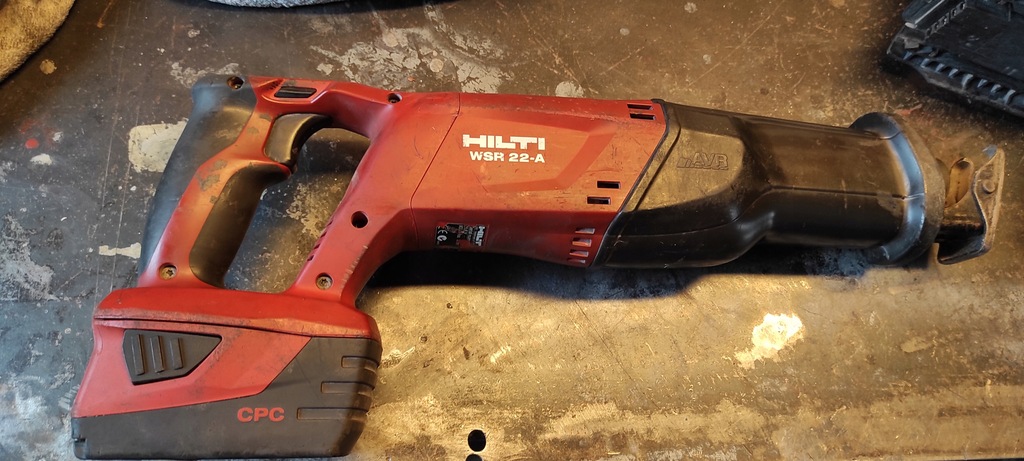 Piła szablasta HILTI WSR 22-A + Akumulator - 12569326660 - oficjalne archiwum Allegro