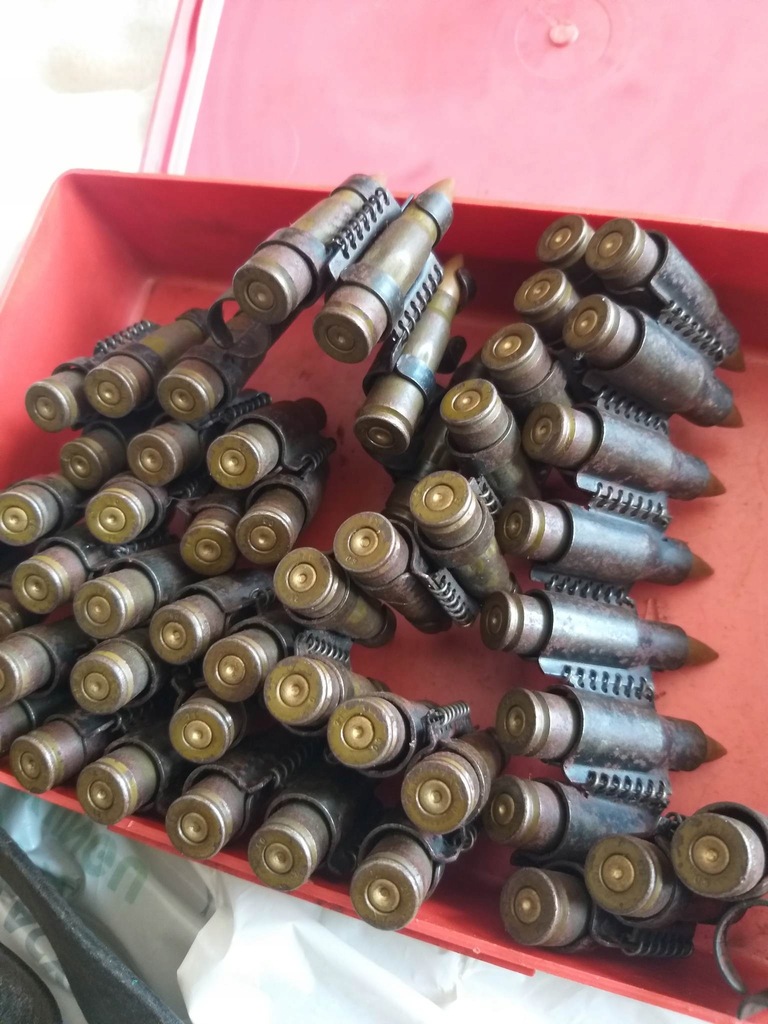 ŁUSKA KARABINOWA 7,62 MM AK-47 ORYGINAŁ 7,62x39 - 13842949988 - oficjalne archiwum Allegro