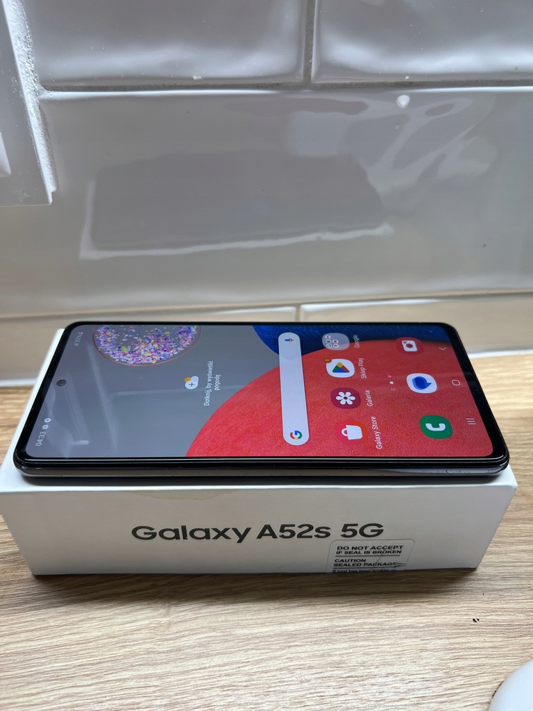 SAMSUNG Galaxy A52S 128GB 5G Czarny (2021) - 14353263554 - oficjalne archiwum Allegro