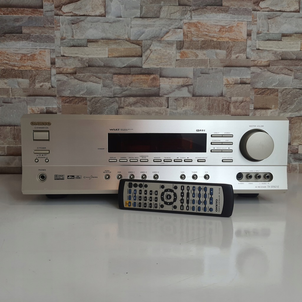 Amplituner Onkyo TX-SR501E 5.1 - 12487762187 - oficjalne archiwum Allegro