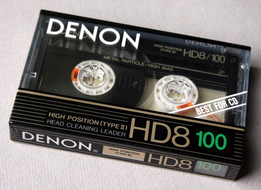 Denon HD8 100 Metal typ II, rok 1988. - 12283107483 - oficjalne ...