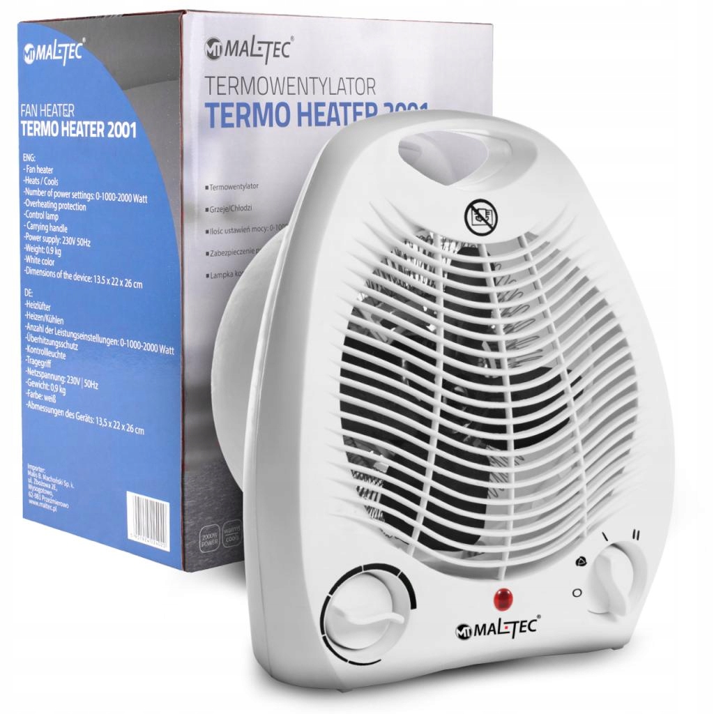 FARELKA ELEKTRYCZNA Grzejnik TERMOWENTYLANOR 2000W - 12613321111 ...