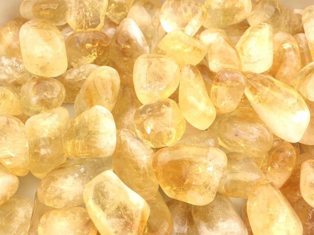 cytryn naturalny szlifowany kamień optymizmu - 12186743028 - oficjalne ...