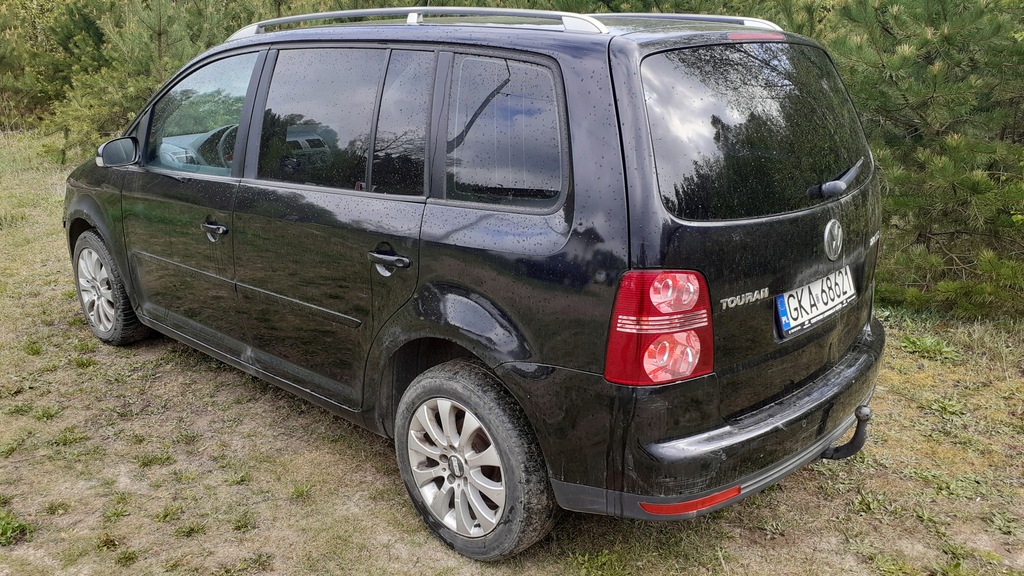 VW TOURAN 7 - osobowy HAK DSG Faktura VAT-23% - 12161507202 - oficjalne archiwum Allegro