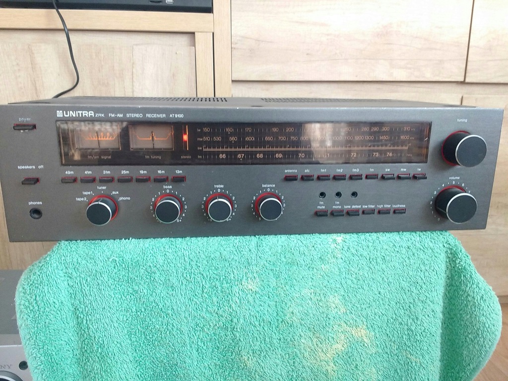 Amplituner Unitra ZRK AT9100 unitra diora at 9100 - 11971616307 ...