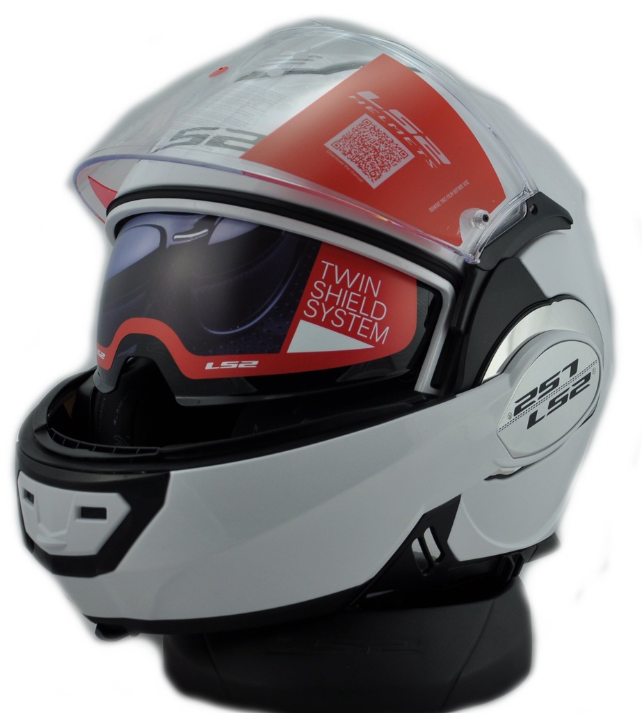 KASK LS2 FF399 VALIANT WHITE BIAŁY SZCZĘKOWY XXL - 8885016278 ...