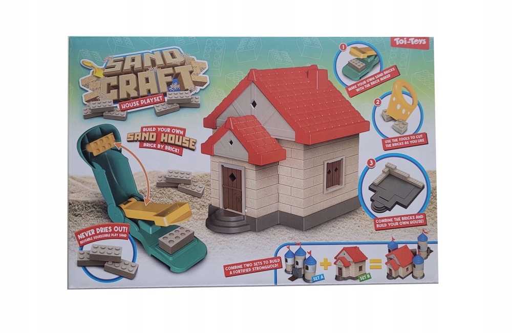 Sand Craft zestaw do rze bienia w piasku domek 16179937474 oficjalne archiwum Allegro