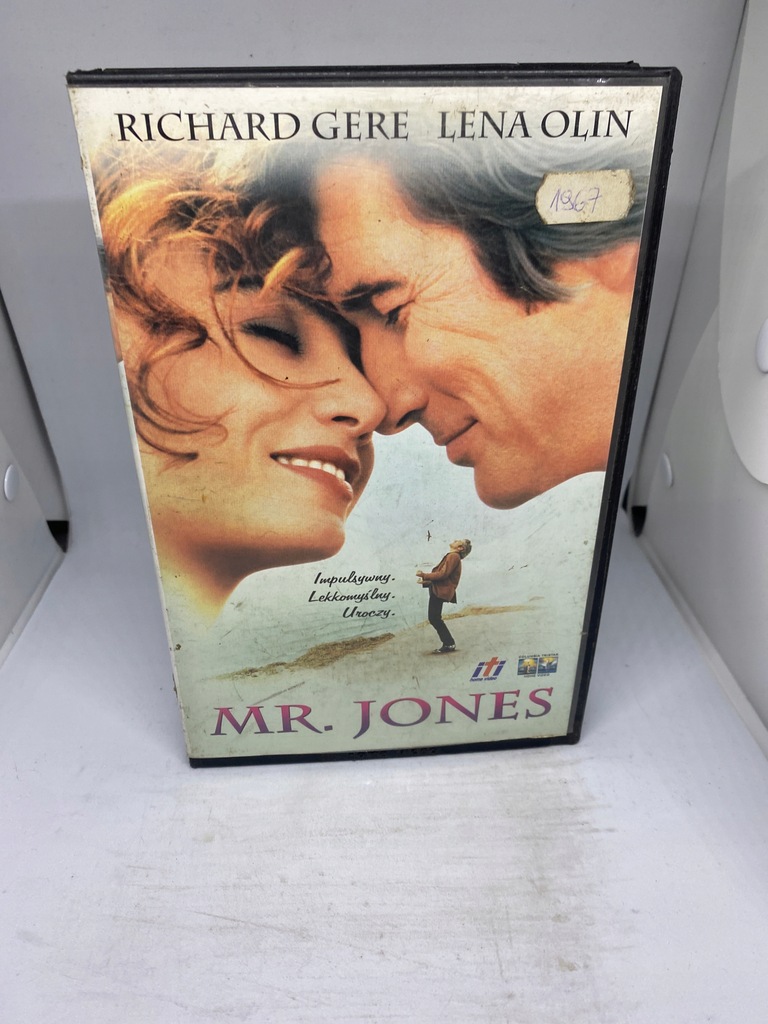 Mr. Jones VHS Richard Gere - 14203435840 - oficjalne archiwum Allegro