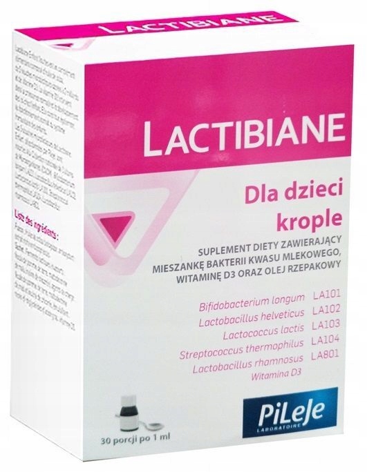 Lactibiane krople dla dzieci od 1 dnia życia 30 ml - 12413107775 ...