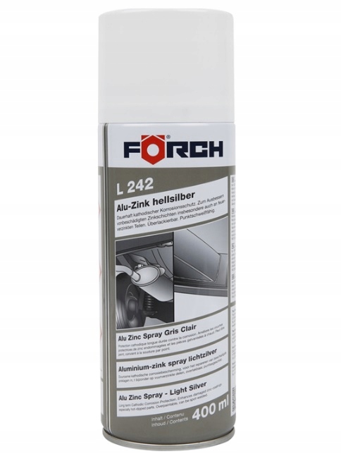 Forch L242 Alu - cynk spray 400ml - 8341628853 - oficjalne archiwum Allegro
