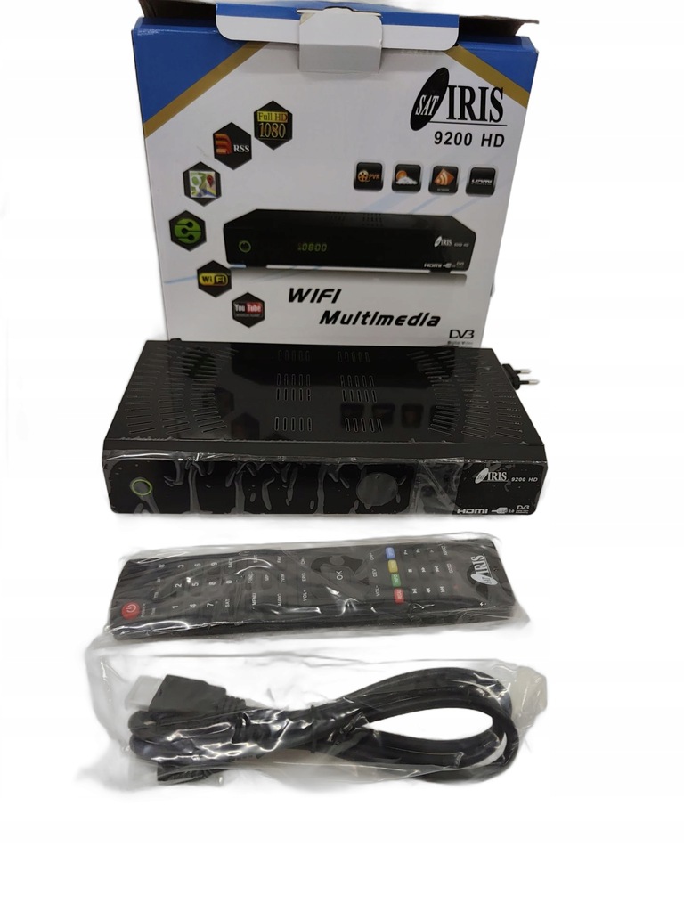 IRIS 9200 – ODBIORNIK TELEWIZJI SATELITARNEJ FULL HD WI-FI HDMI DVB-S2 - 15773748636 - oficjalne ...