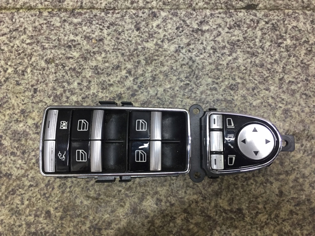 Mercedes W221 panel szyb przelacznik lusterek BDB - 10995668503 ...