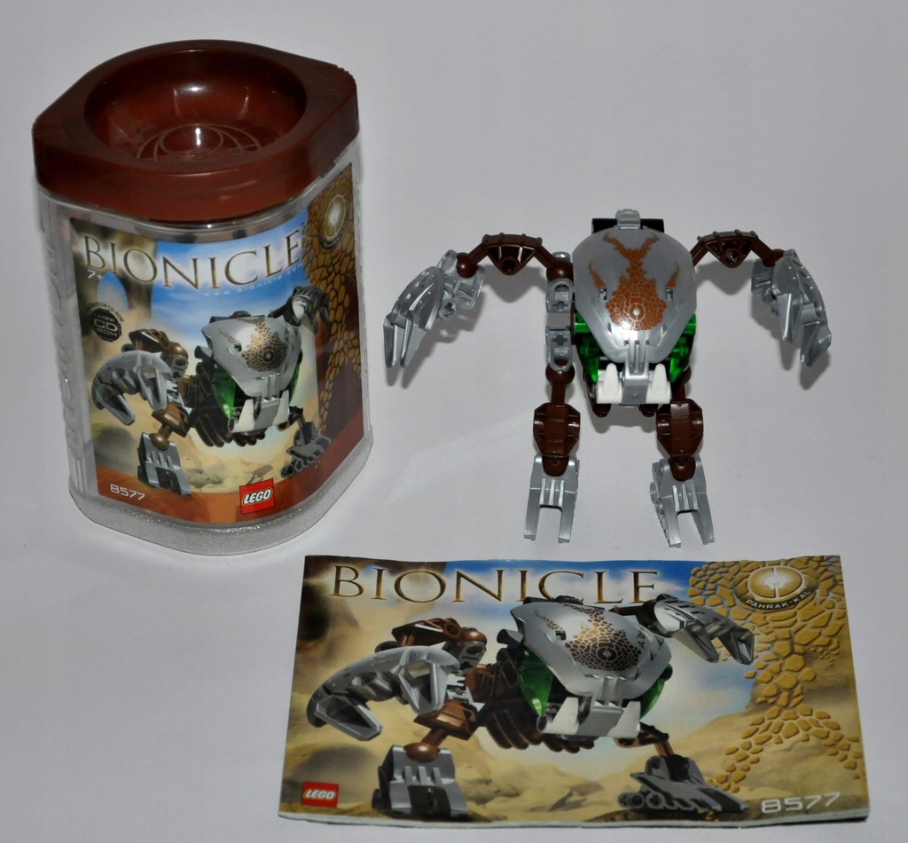 Lego Bionicle 8577 Pahrak-Kal Unikat - 9462612232 - oficjalne archiwum ...