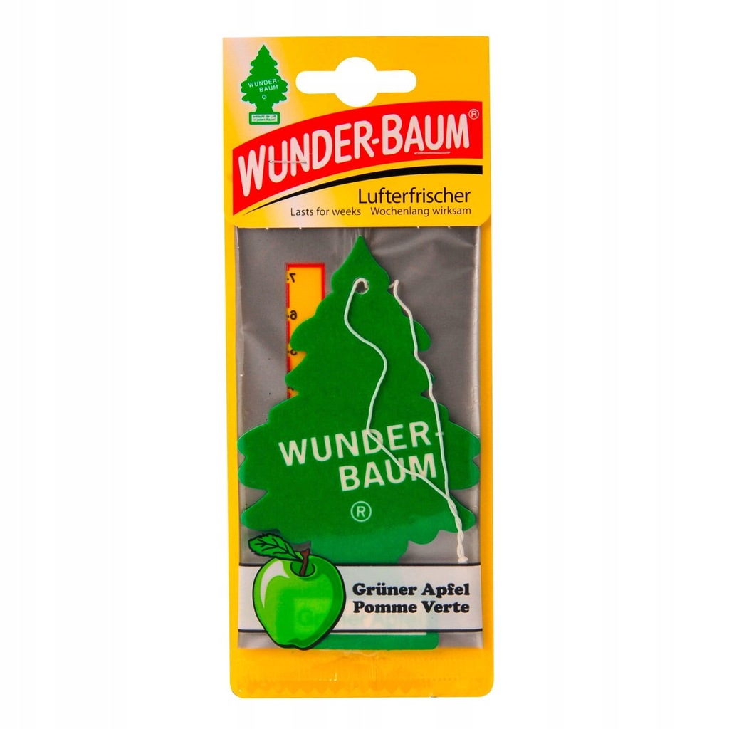 Wunder-Baum Zapach samochodowy choinka zielone jab - 10671071993 ...