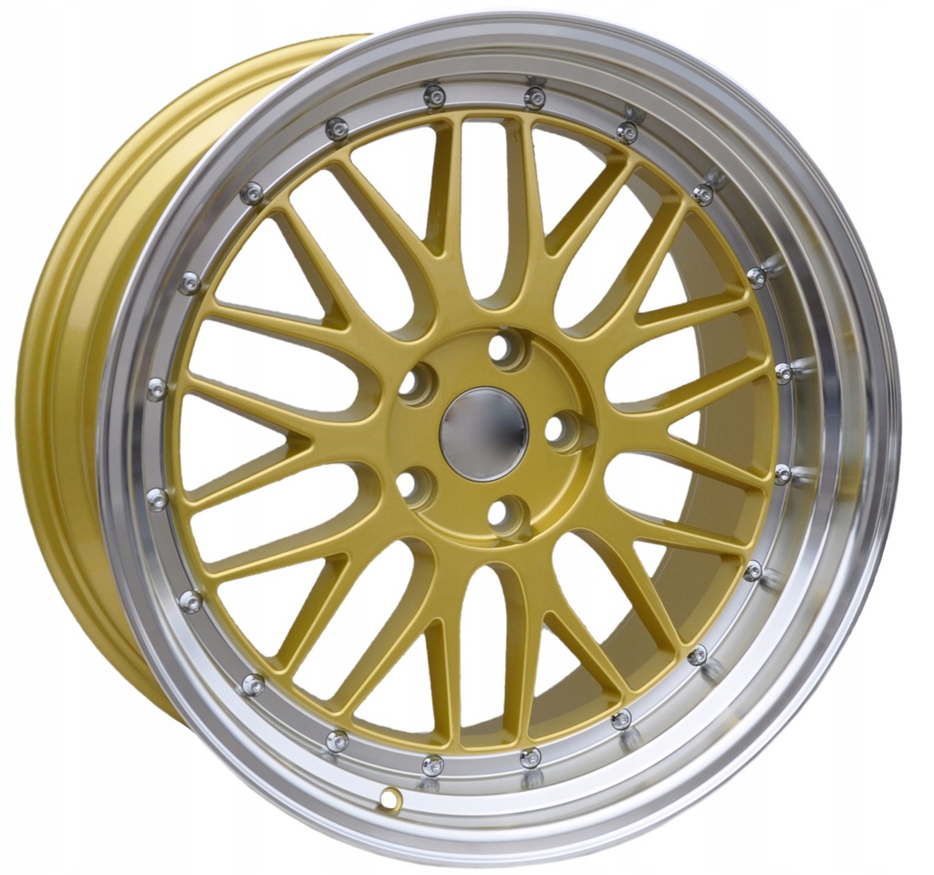 KS014 RS ZŁOTE FELGI Z RANTEM 19 5x112 AUDI VW - 11977419198 ...