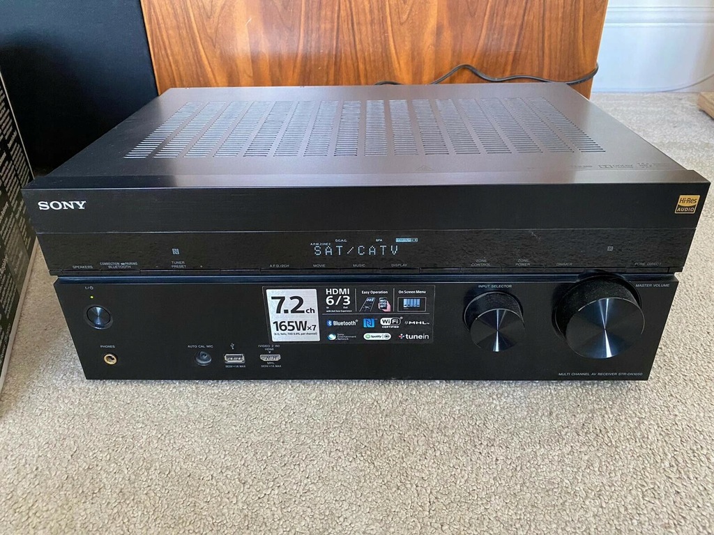 Sony STR-DN1050 amplituner 7.2 4K z WiFi BT USB - 10886955527 ...