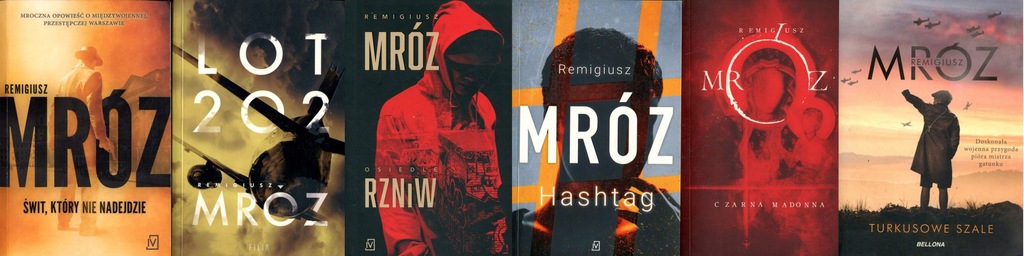 Zestaw 6 książek Remigiusza Mroza - 13245103053 - oficjalne archiwum ...