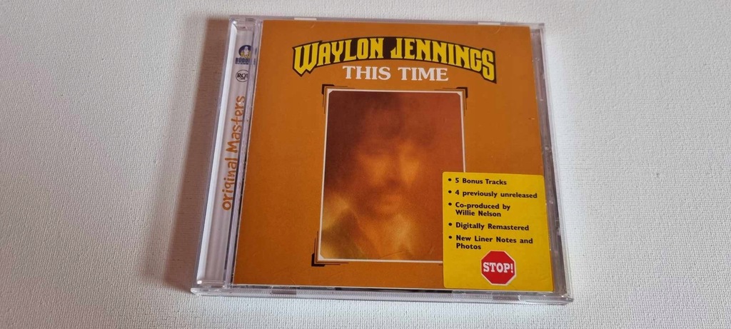 Waylon Jennings – This Time CD - 14054337293 - oficjalne archiwum Allegro