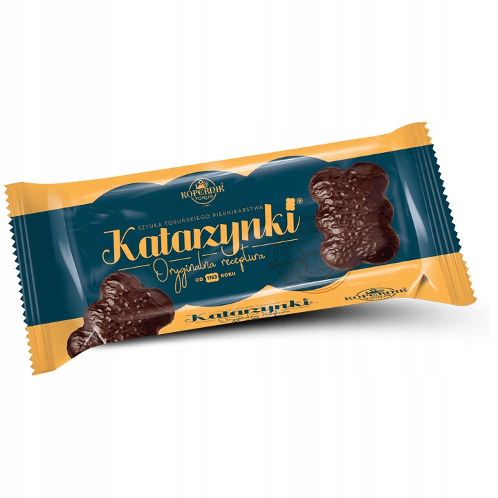 Pierniki Katarzynki w czekoladzie Kopernik 123g - 10805830937 - oficjalne archiwum Allegro