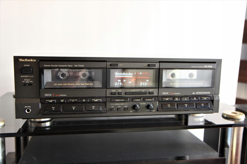 Купить Двухкассетный магнитофон Technics RS-TR555: отзывы, фото и характеристики на Aredi.ru ...