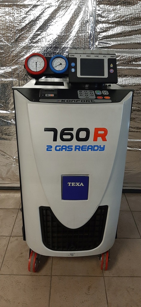 TEXA 760 R 1234YF stacja do klimatyzacji drukarka - 13494877804 - oficjalne archiwum Allegro