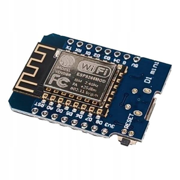 Moduł WiFi ESP8266 ESP12 Wemos D1 mini V2 + Micro USB programator CH340 ...