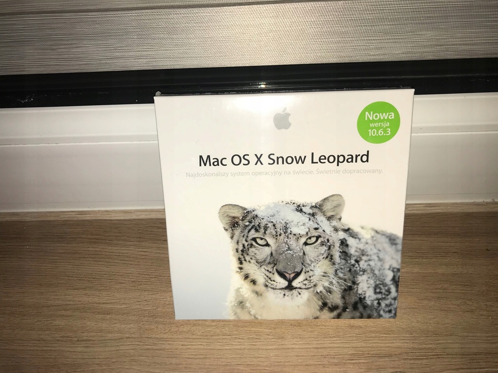 System Mac OS X Snow Leopard 10.6.3 PL - oryginał - 8075663043 ...